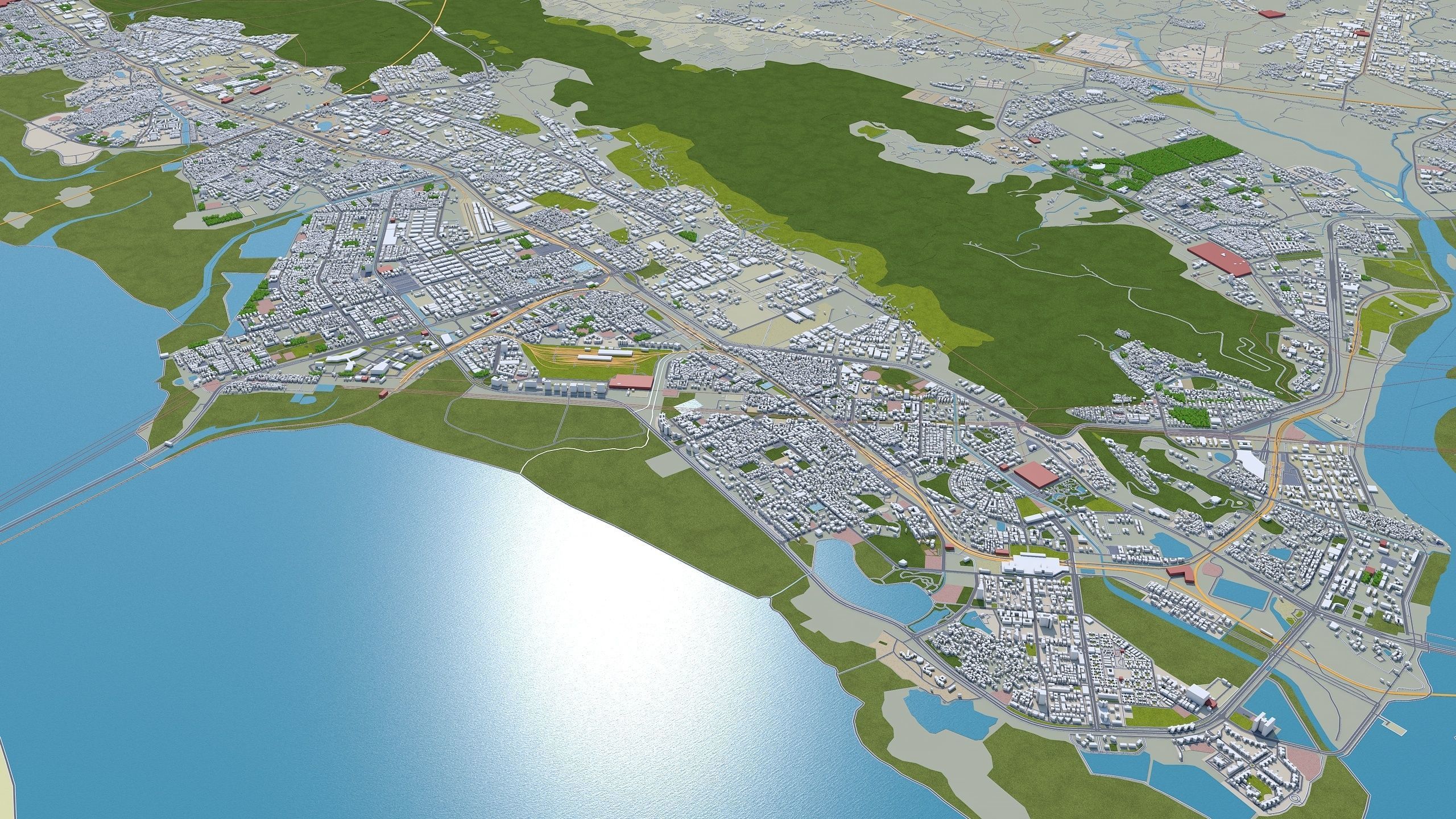 3D model Navi Mumbai India VR / AR / low-poly | CGTrader