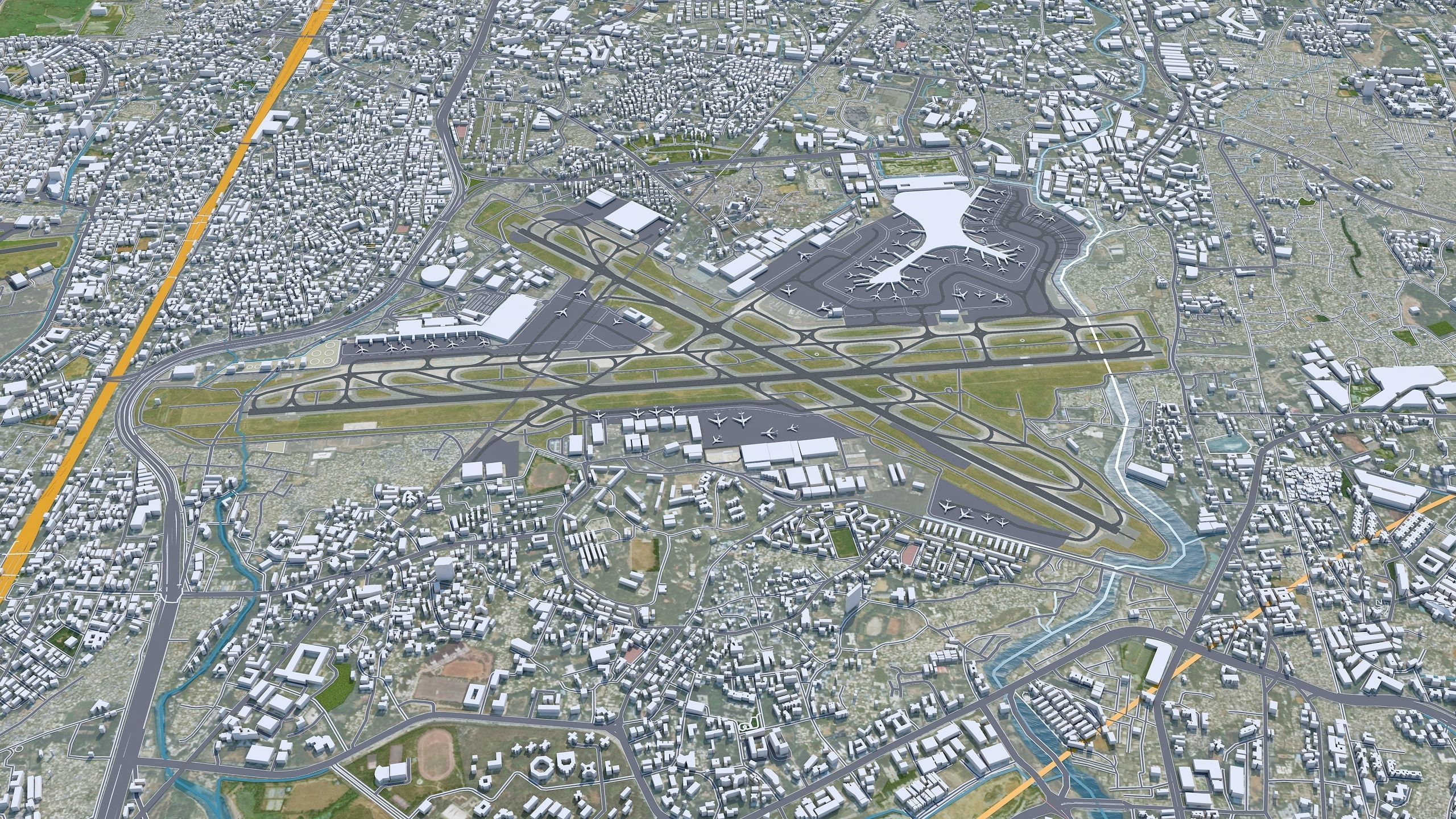 3D model Navi Mumbai India VR / AR / low-poly | CGTrader