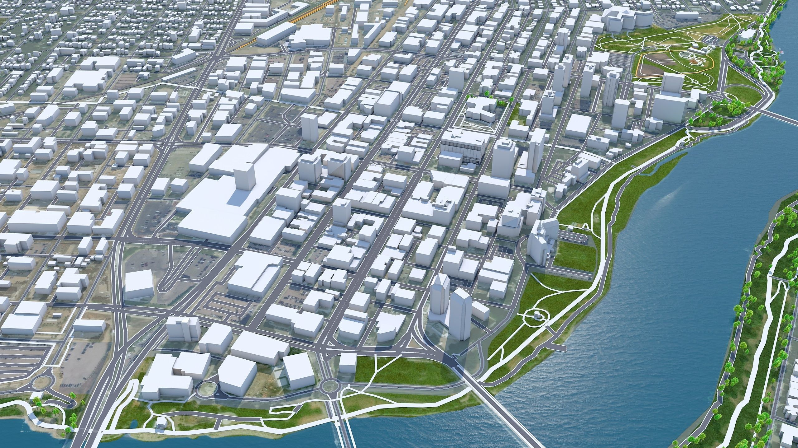 3D model Saskatoon Canada VR / AR / low-poly | CGTrader