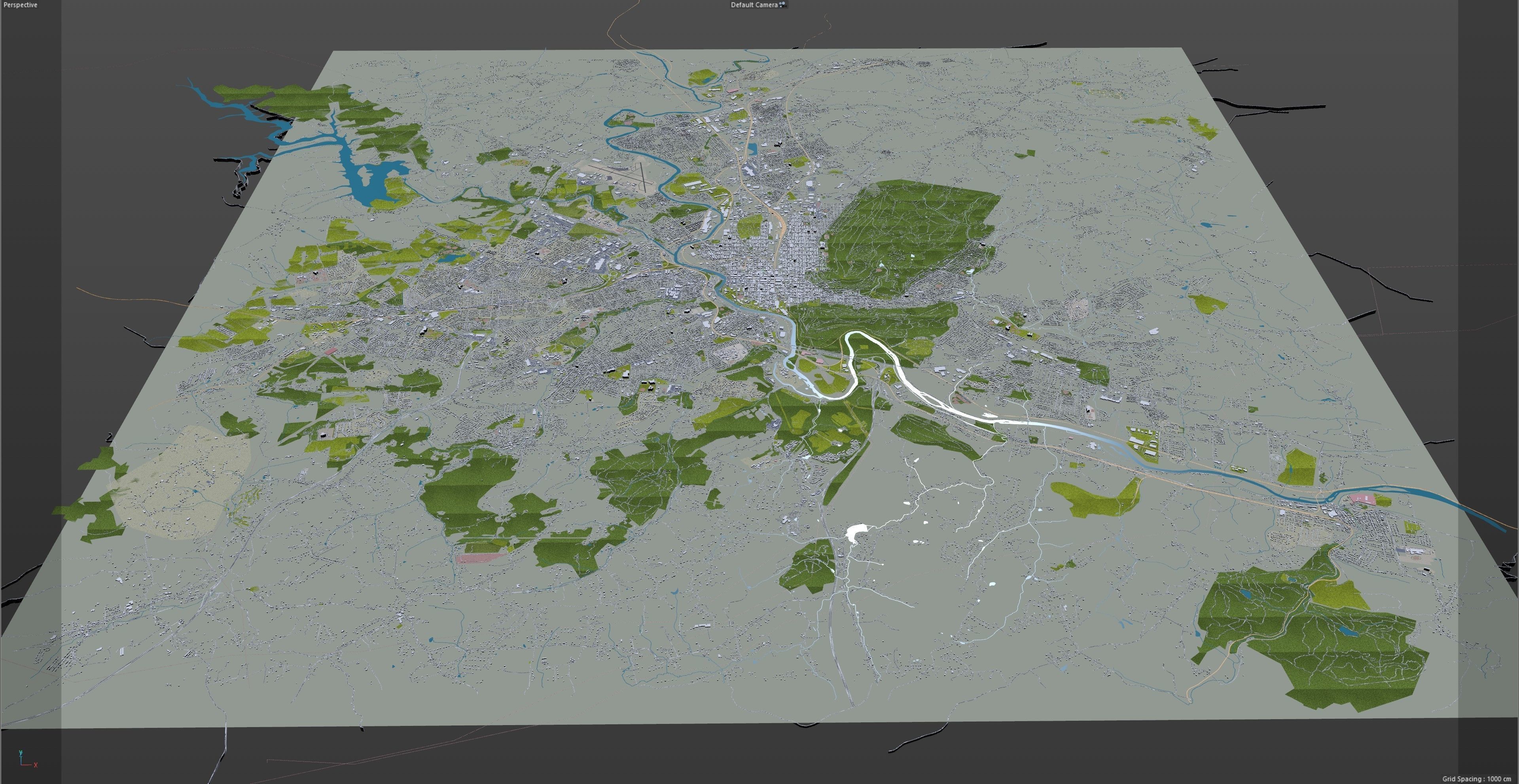 3D model Reading Pennsylvania USA VR / AR / low-poly | CGTrader