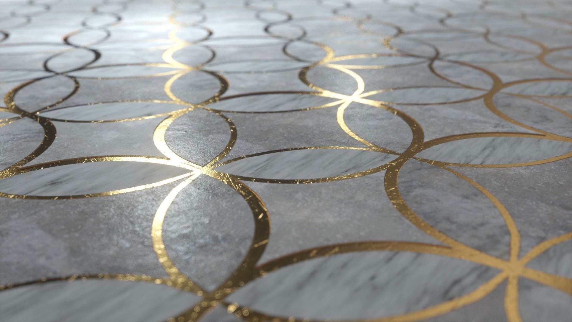 Flower Marble Mosaic Texture | CGTrader