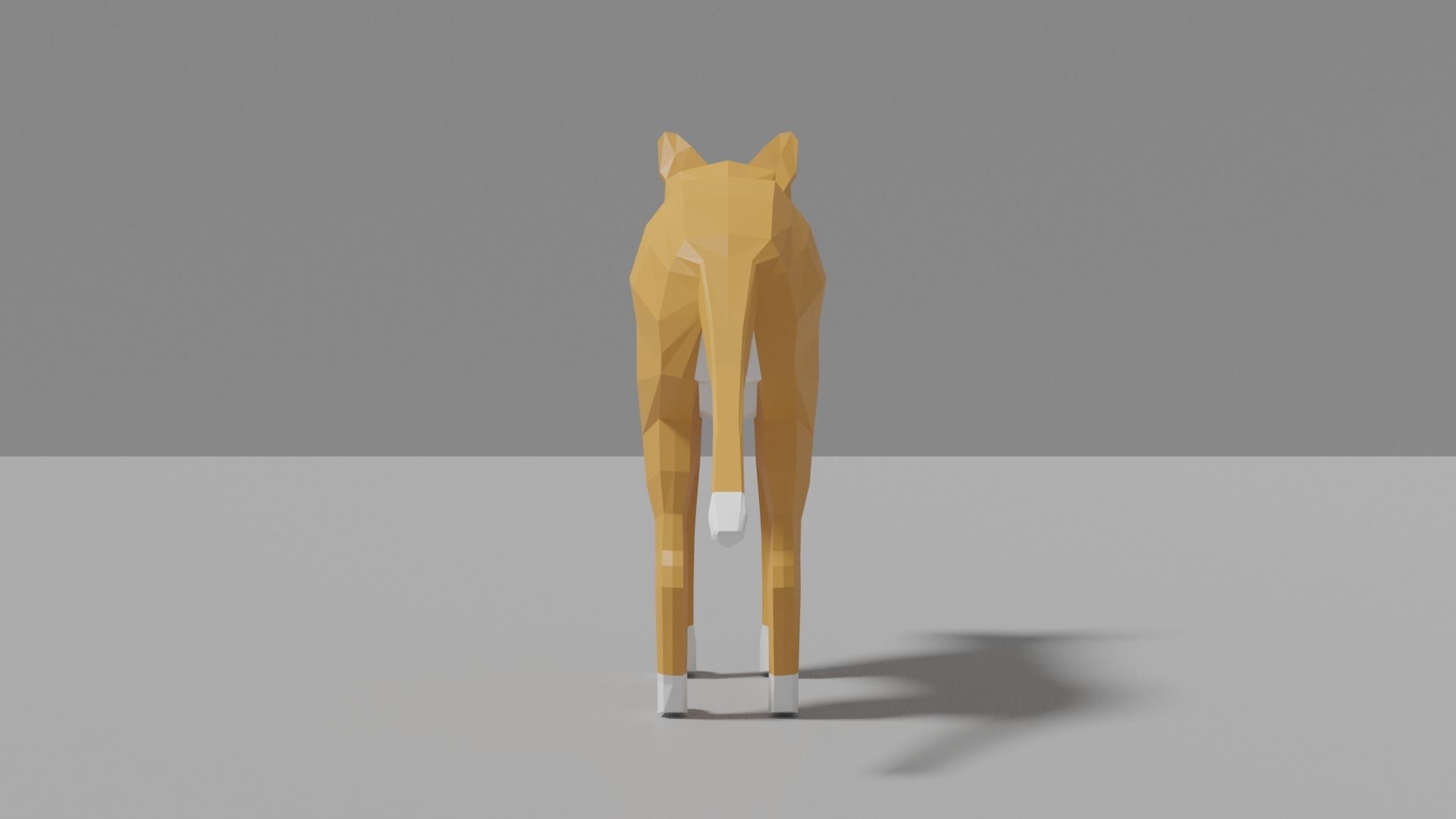 3D model Cartoon Dingo VR / AR / low-poly | CGTrader