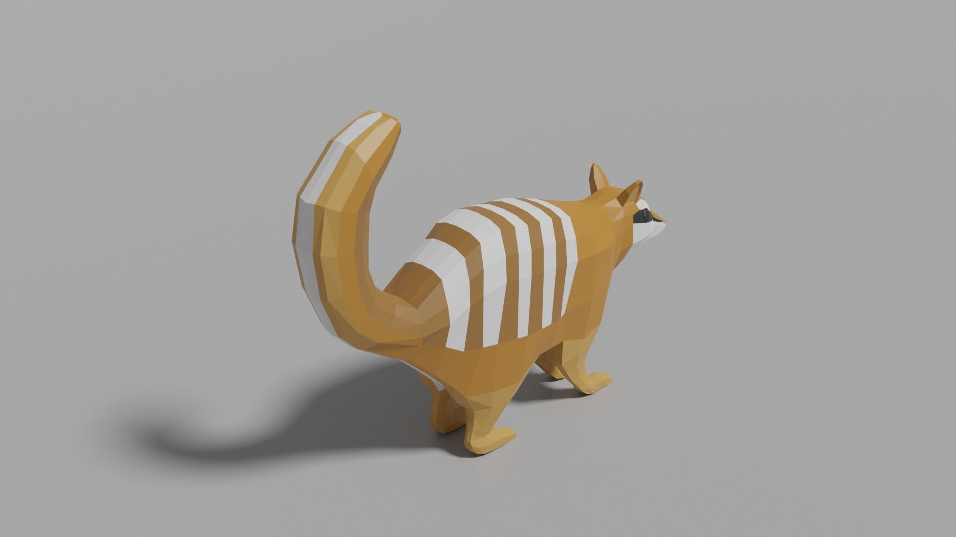 3D model Cartoon Numbat VR / AR / low-poly | CGTrader