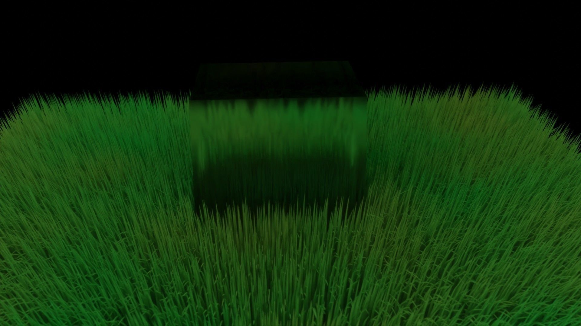 Grass simulation - Blender 3D model animated | CGTrader