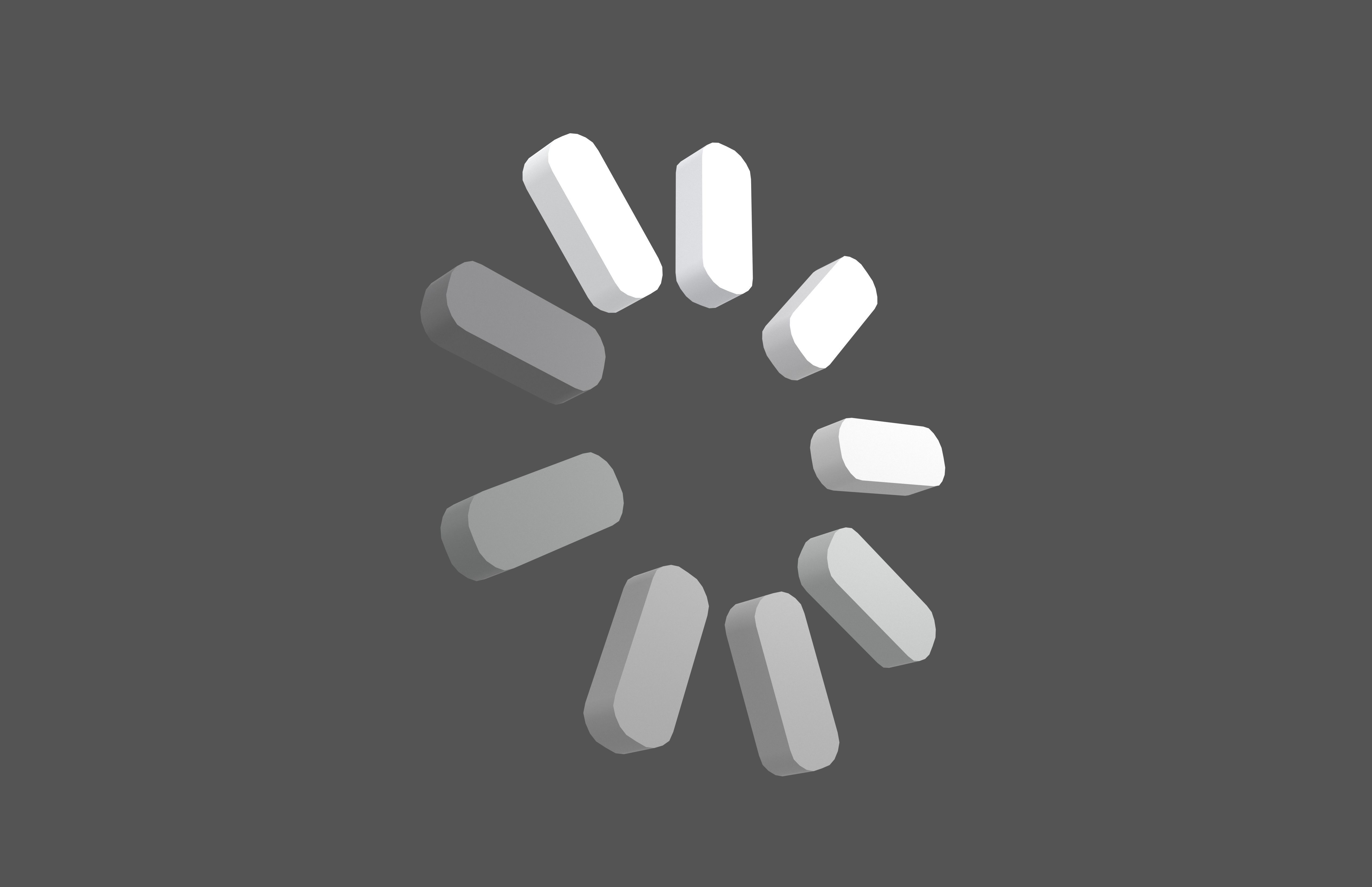 3D model Loading Symbol v1 001 VR / AR / low-poly | CGTrader