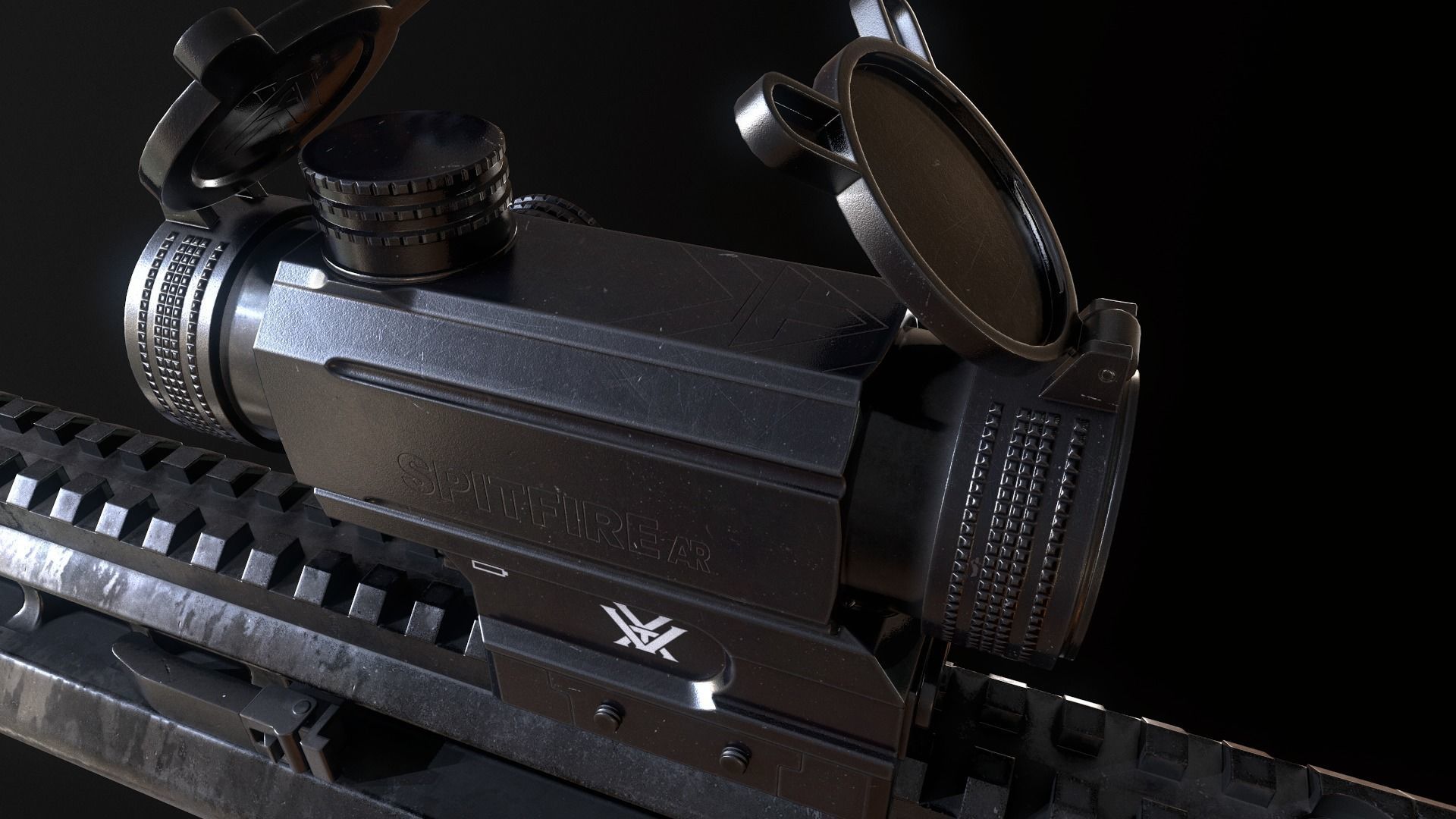 3D model ST Kinetics BR18 Assault Rifle VR / AR / low-poly | CGTrader