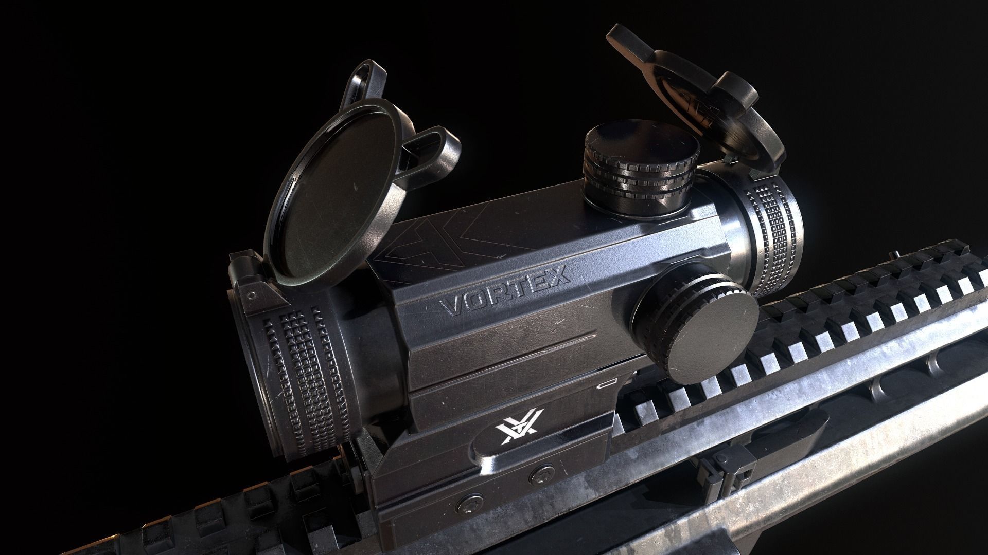 3D model ST Kinetics BR18 Assault Rifle VR / AR / low-poly | CGTrader