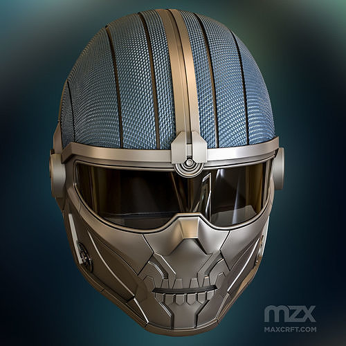 Taskmaster Helmet wearable model for 3D-printing 3D model 3D printable ...