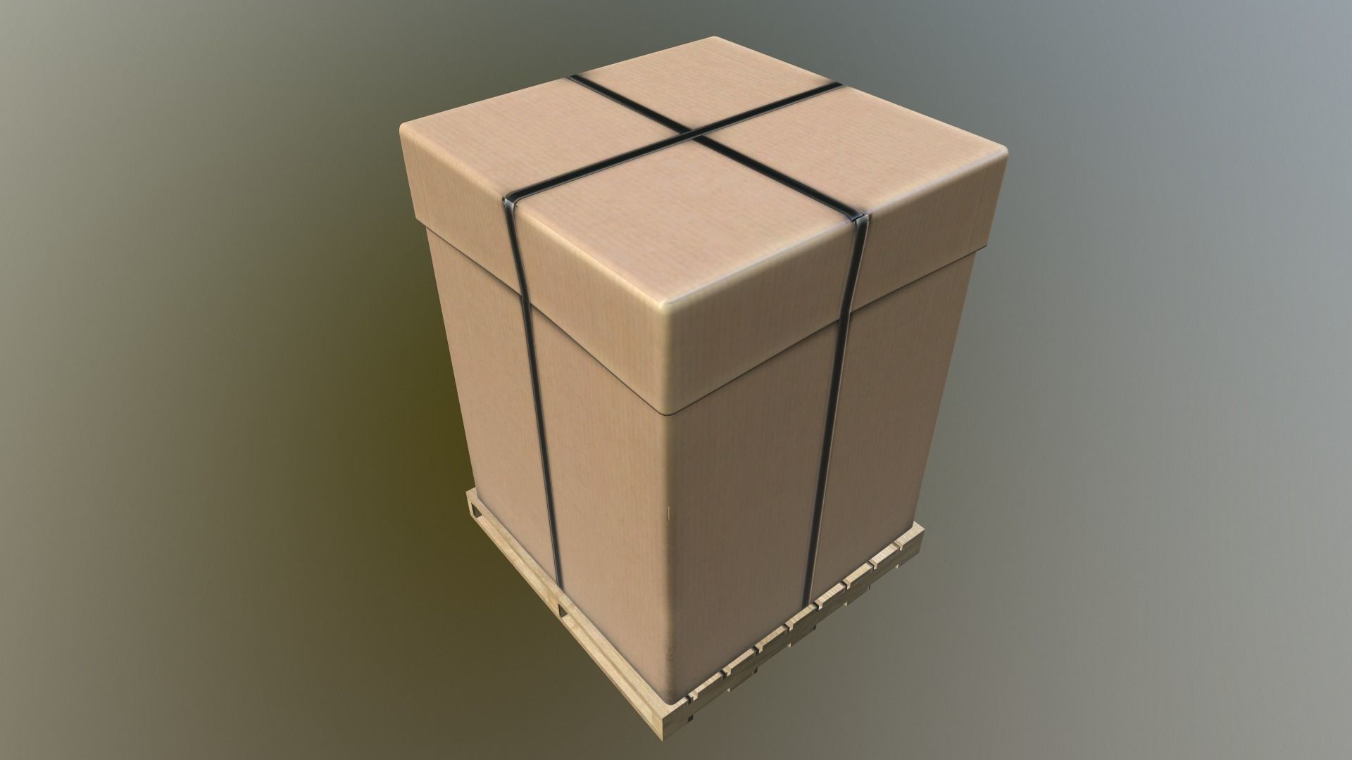 3D model Palette Stack 3d Model - Low Poly VR / AR / low-poly | CGTrader