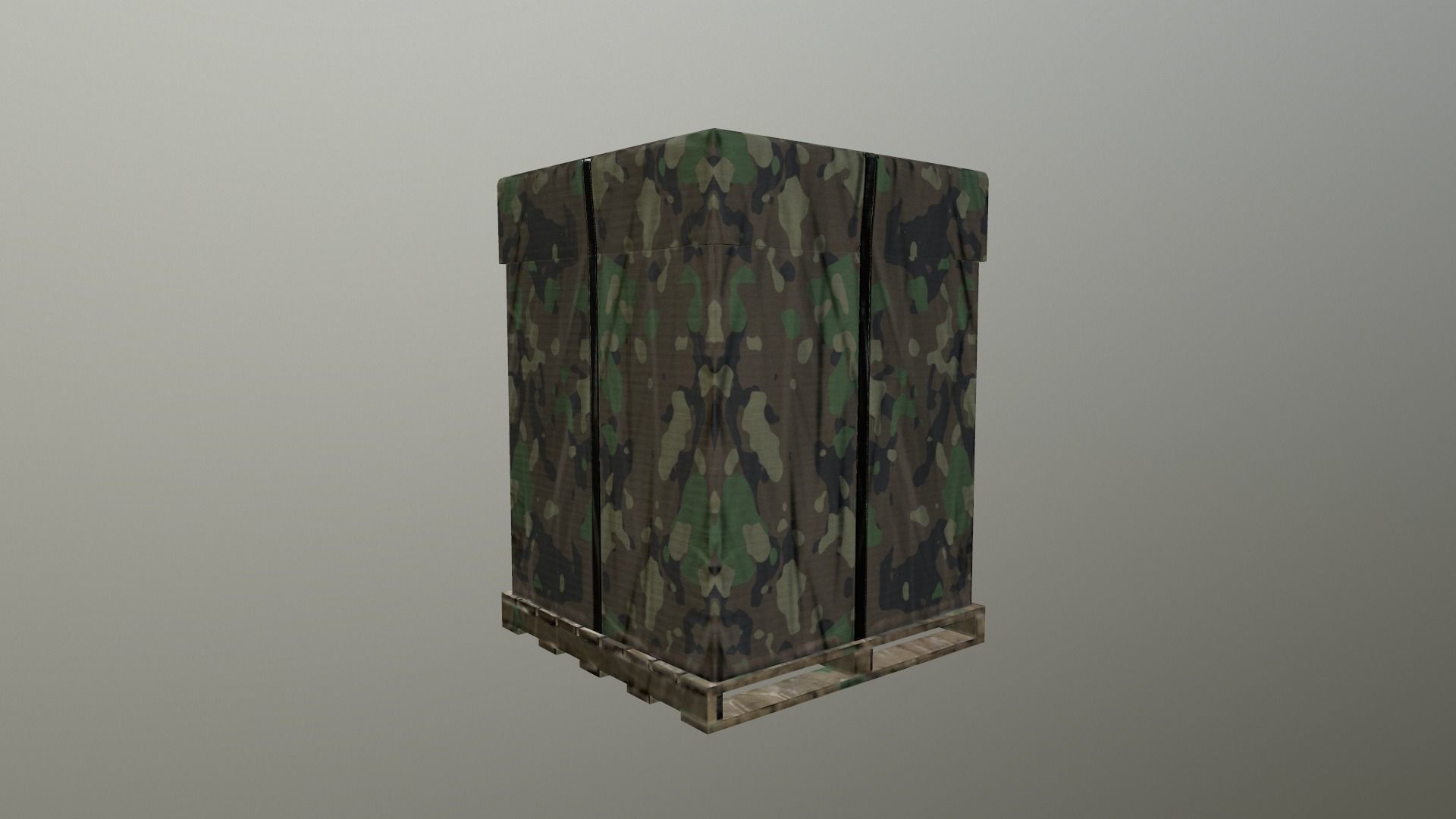 3D model Palette Stack 3d Model - Low Poly VR / AR / low-poly | CGTrader