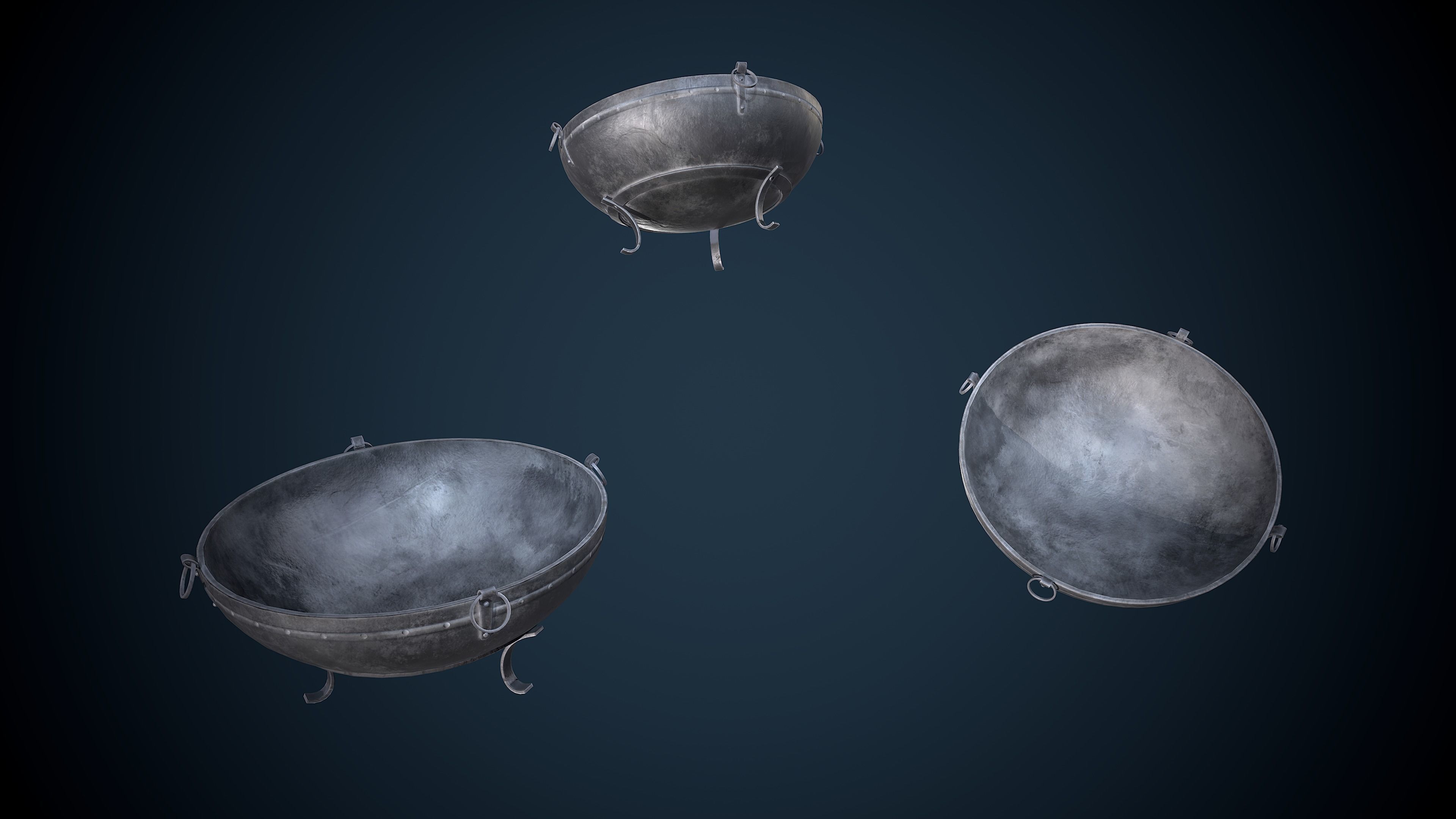 3D model Viking Bowl Brazier Game-Ready VR / AR / low-poly | CGTrader