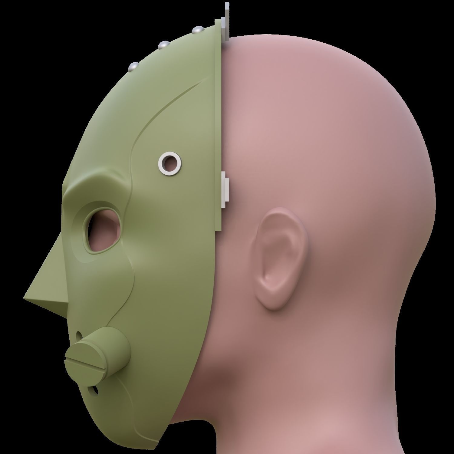 Dorohedoro - Nikaido mask 3d model for 3d print 3D model 3D printable ...