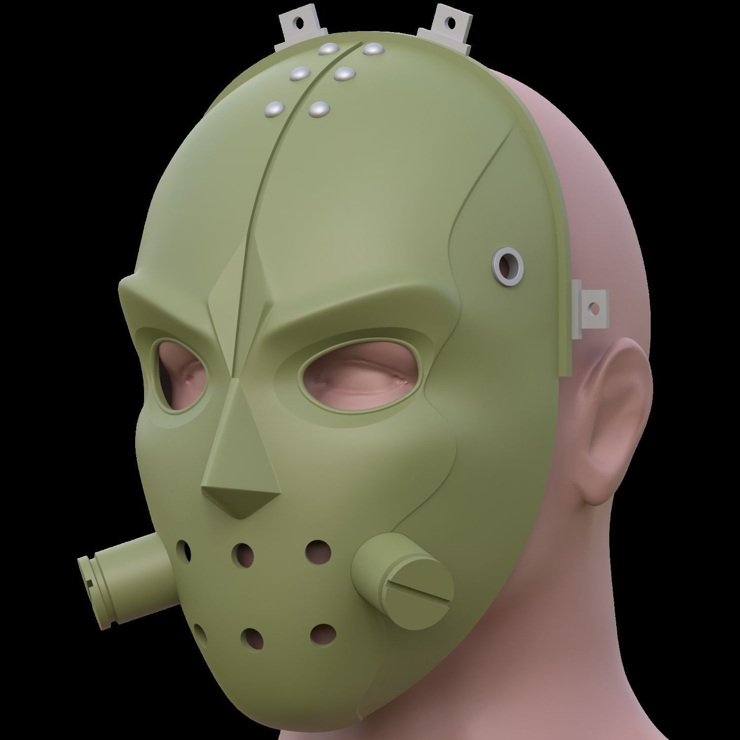 Dorohedoro - Nikaido mask 3d model for 3d print 3D model 3D printable ...