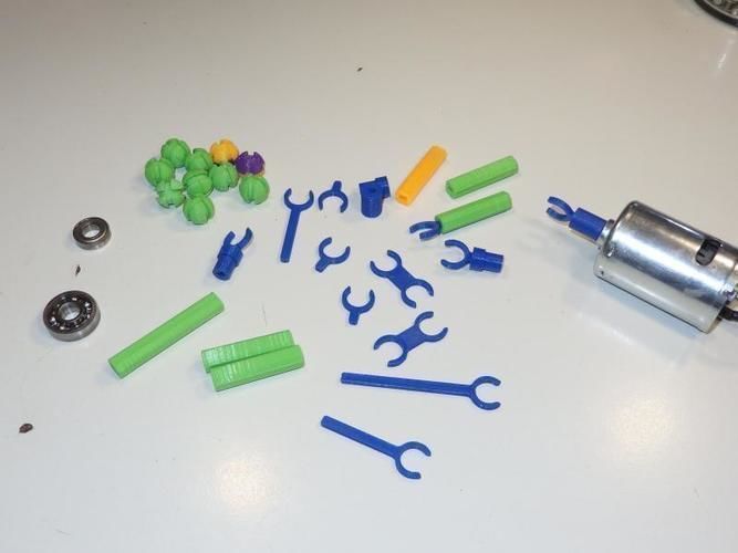 Spherical Gimbal - Cardanic Joint free 3D model 3D printable | CGTrader