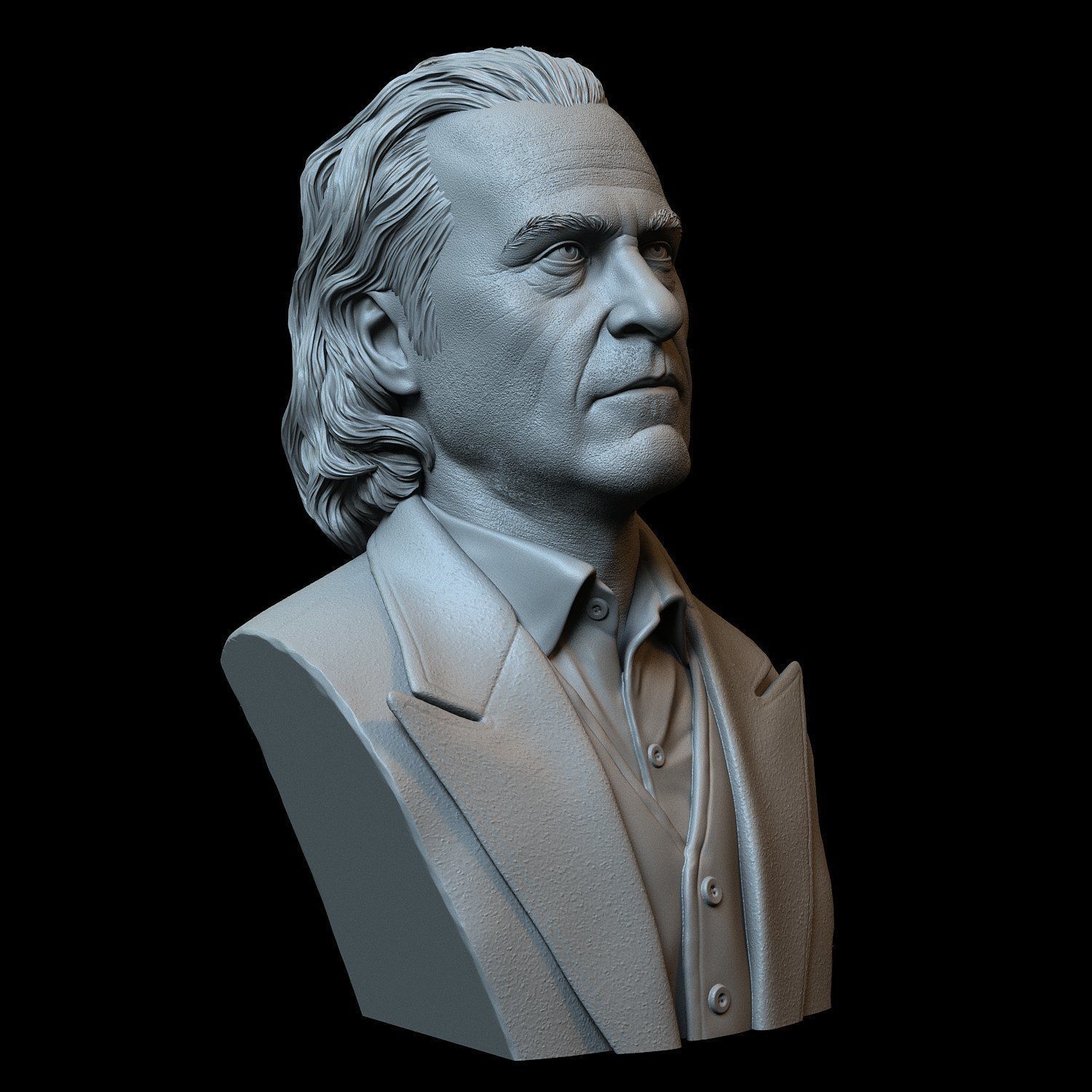 Joaquin Phoenix as Joker 3D model 3D printable | CGTrader