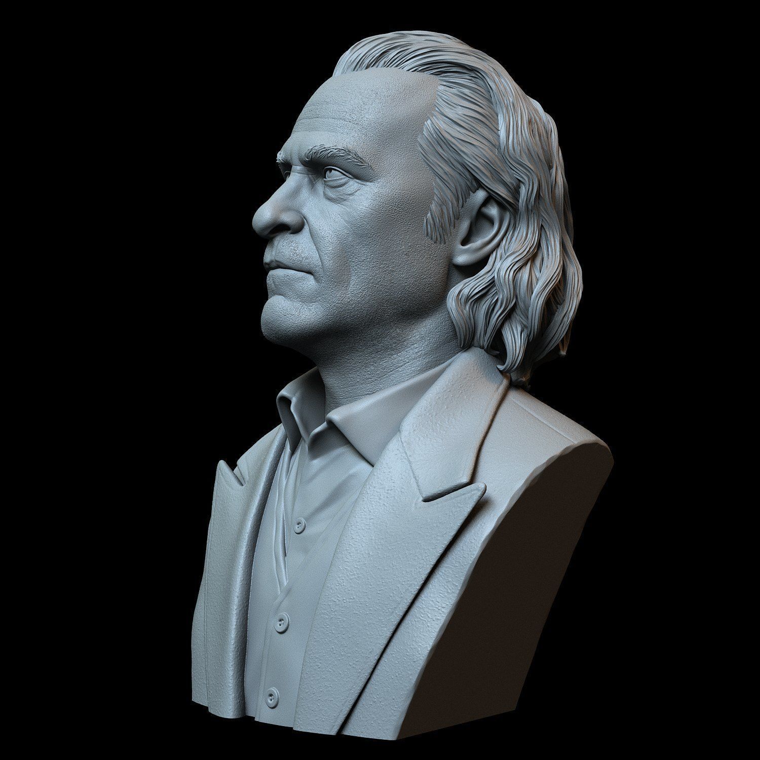 Joaquin Phoenix as Joker 3D model 3D printable | CGTrader