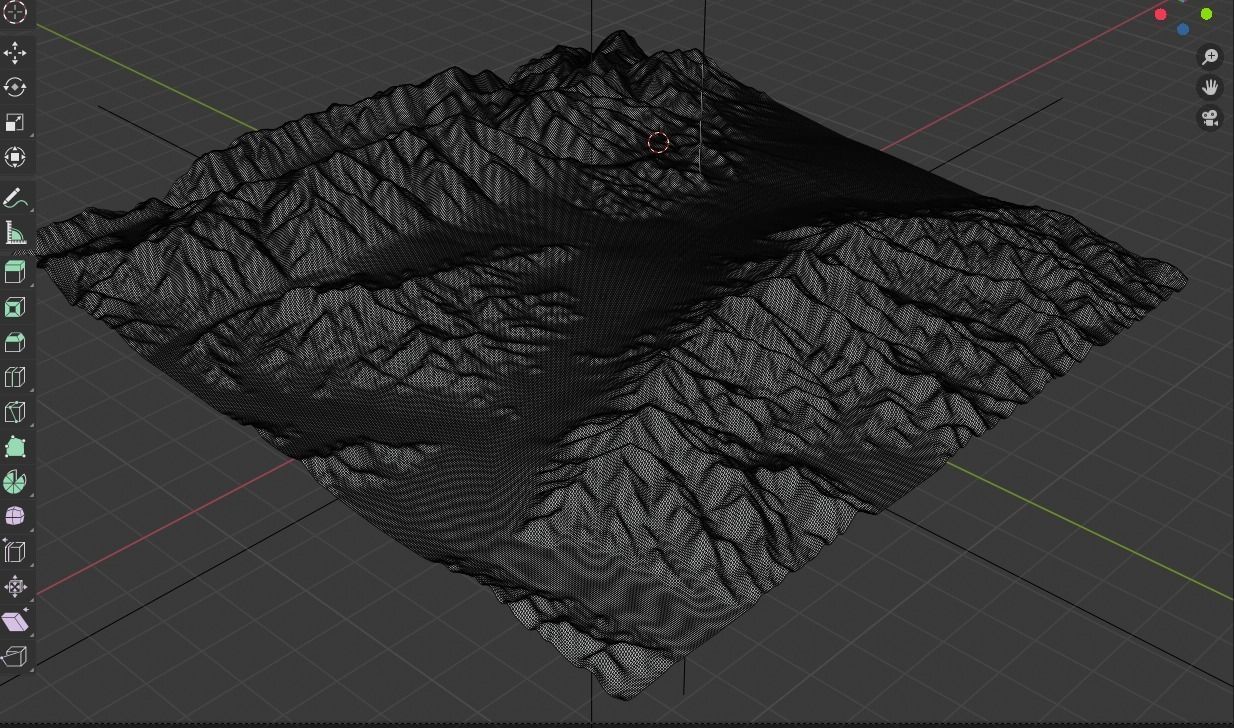 Mountains Landscape - Altun Shan 3D model | CGTrader