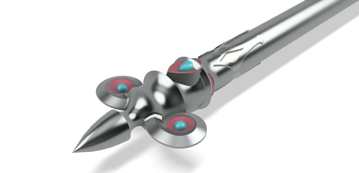 MIPHA Lightscale Trident Legend of Zelda Breath of the Wild 3D model 3D ...