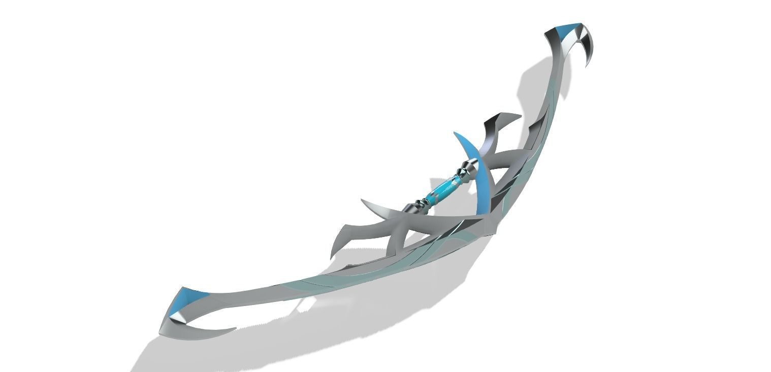 ZORA Silver Bow Legend of Zelda Breath of the Wild 3D model 3D ...