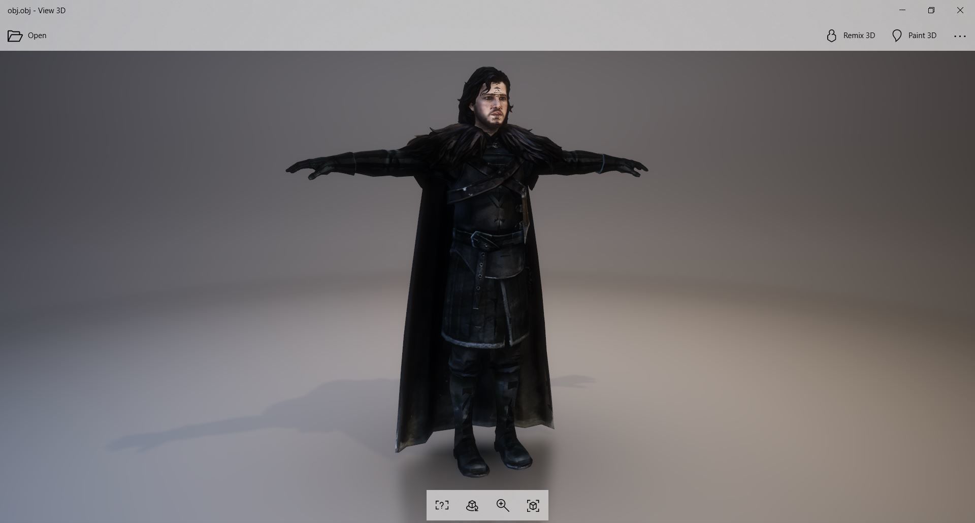 GOT - JON - SNOW 3D model | CGTrader