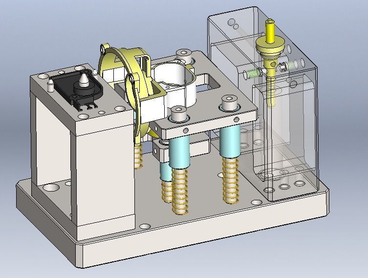 Motor automatic assembly production line 3D model | CGTrader