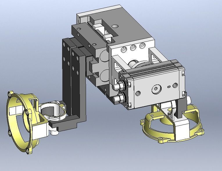 Motor automatic assembly production line 3D model | CGTrader