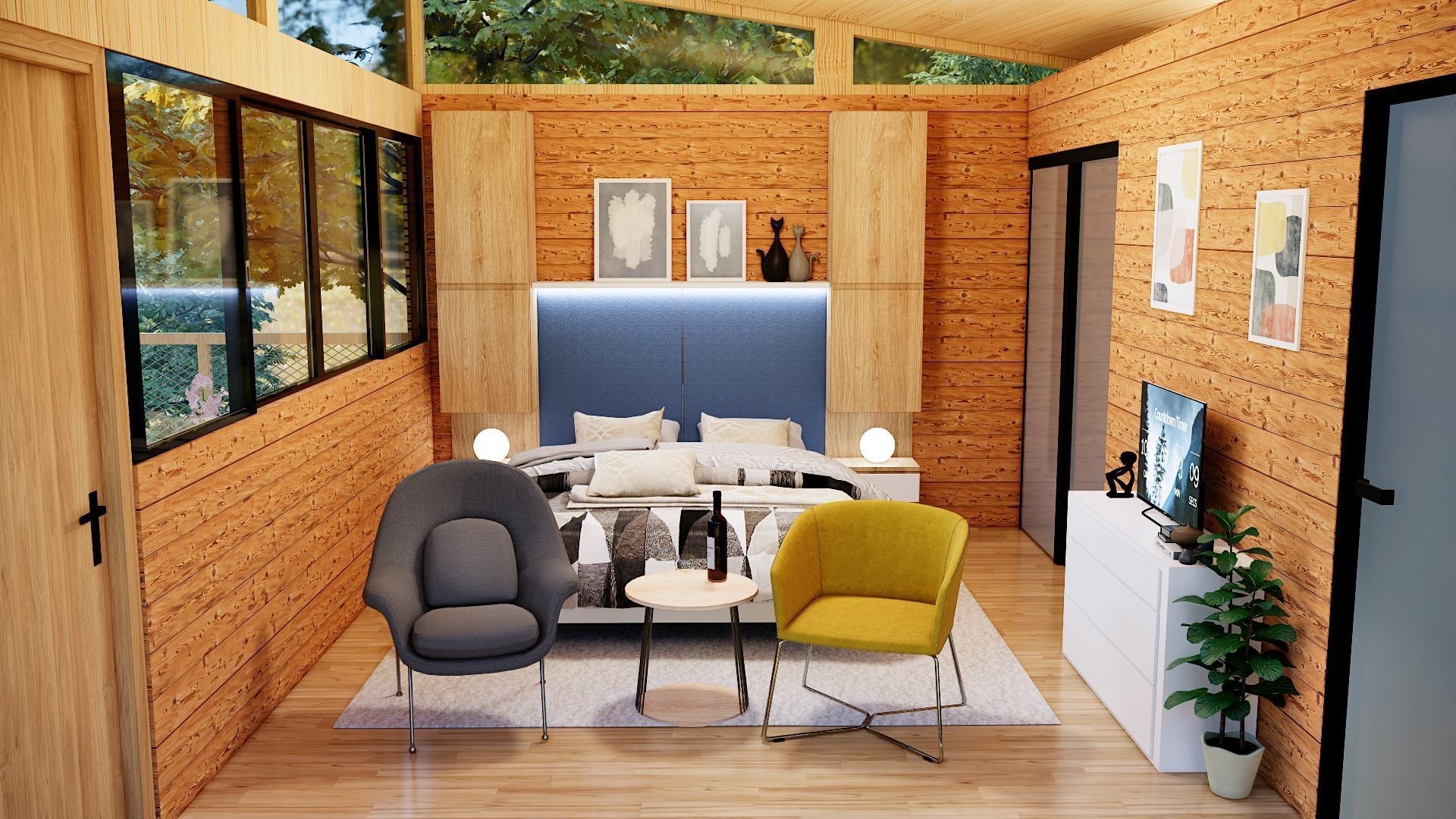 3D model beach hut 3d model VR / AR / low-poly | CGTrader