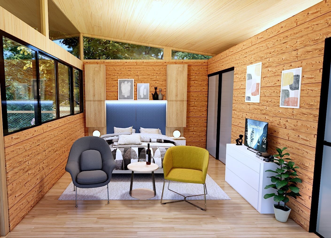 3D model beach hut 3d model VR / AR / low-poly | CGTrader