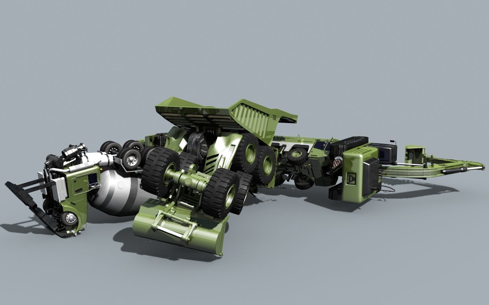G1 DEVASTATOR - Fully Animated 3D model animated rigged | CGTrader