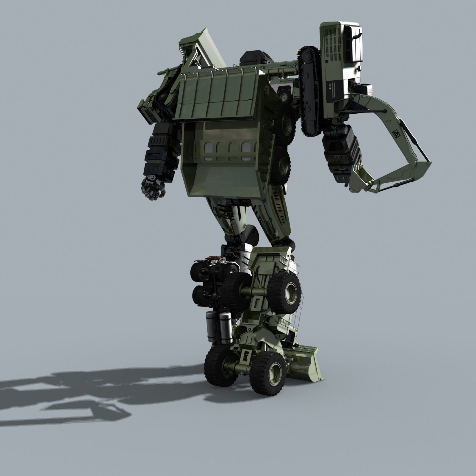 G1 DEVASTATOR - Fully Animated 3D model animated rigged | CGTrader