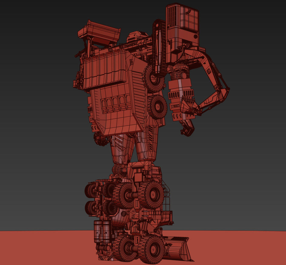 G1 DEVASTATOR - Fully Animated 3D model animated rigged | CGTrader