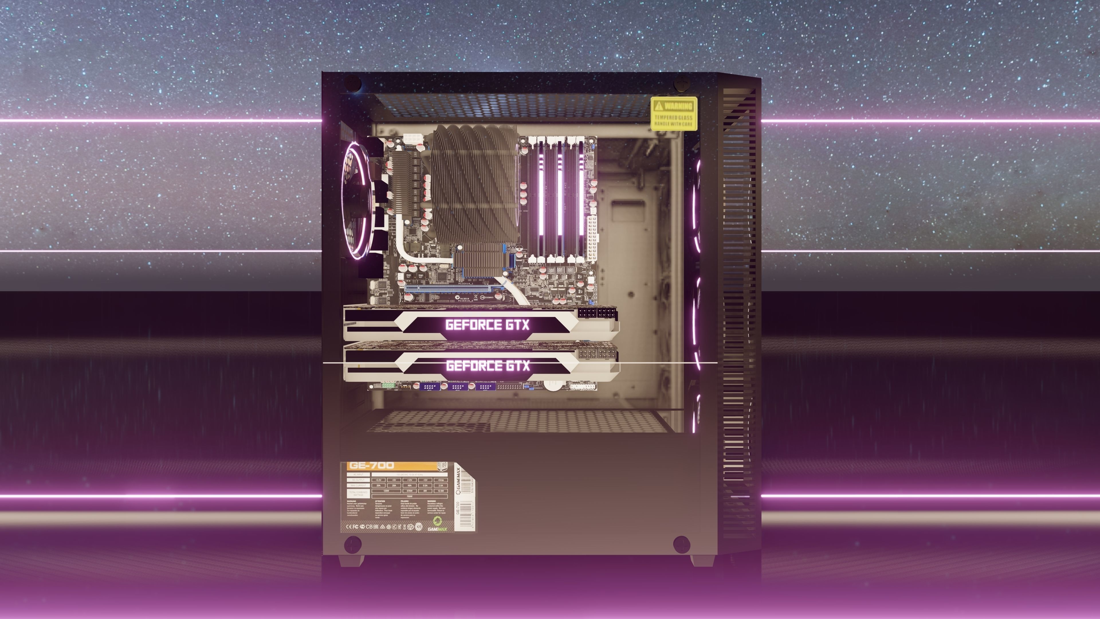 Computer assembly 3D model | CGTrader