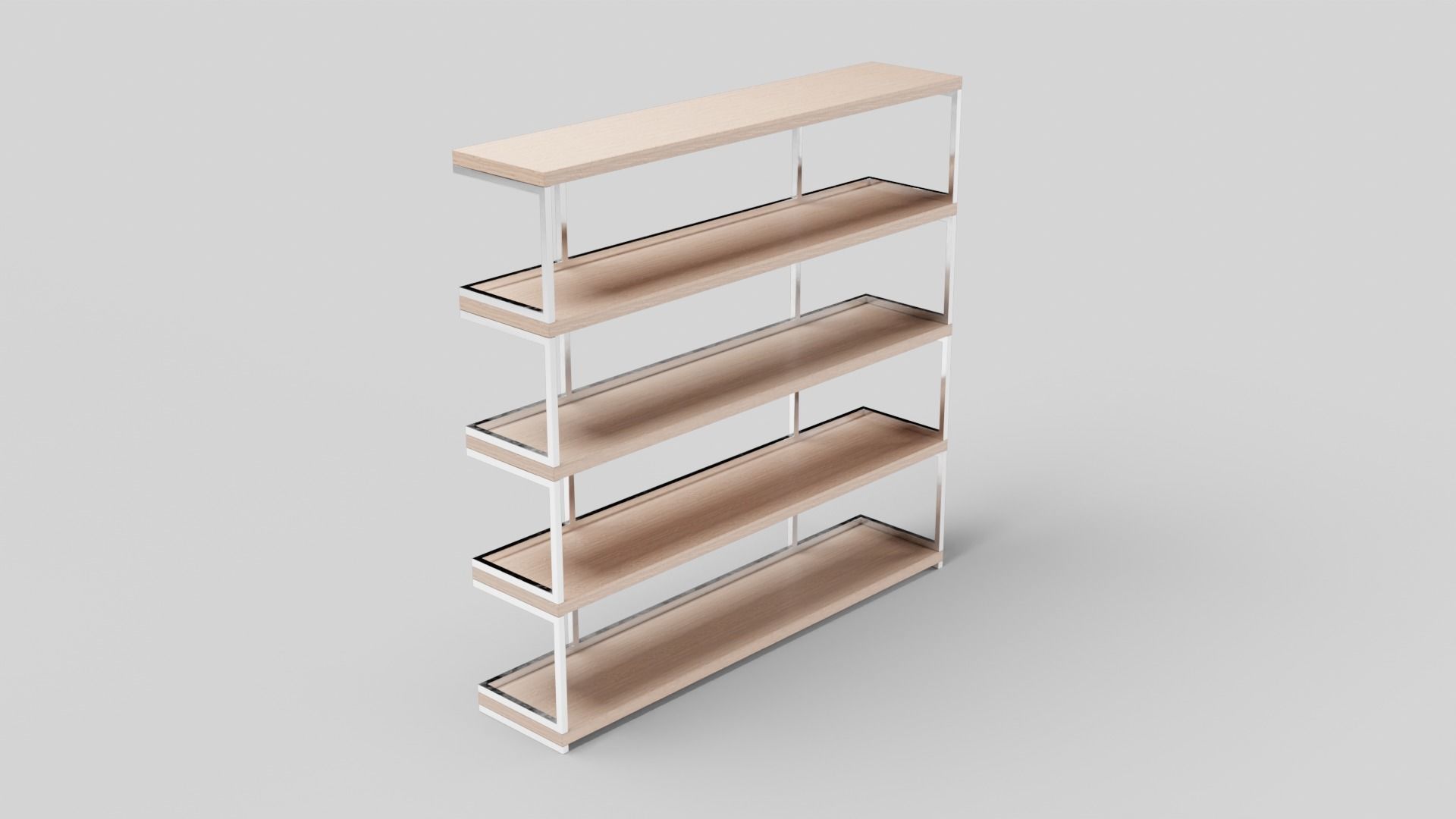 3D model Wall Mounted Storage Shelves VR / AR / low-poly | CGTrader