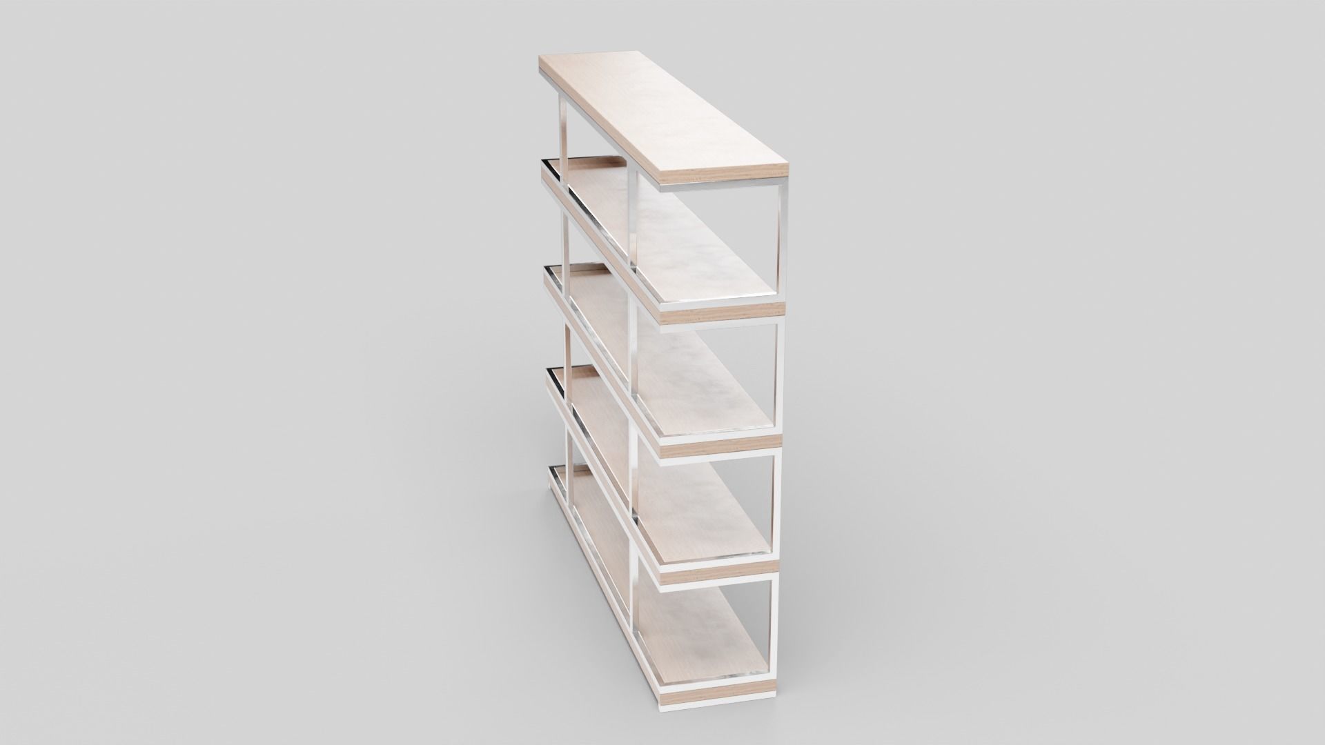 3D model Wall Mounted Storage Shelves VR / AR / low-poly | CGTrader