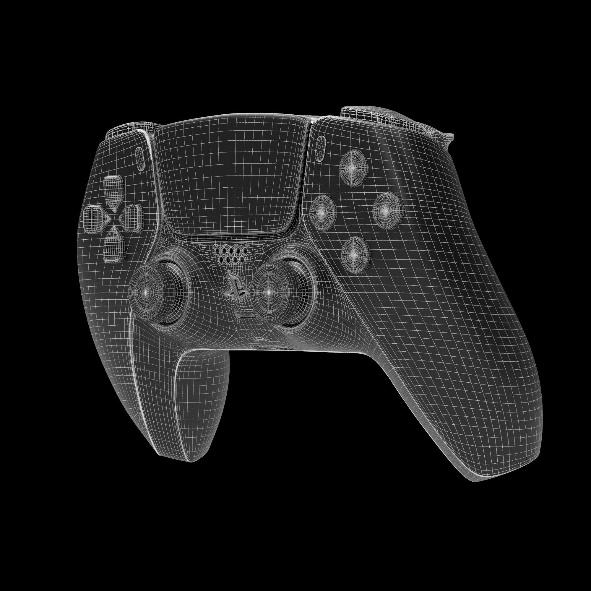 PS5 DualSense Controller-package 3D model | CGTrader
