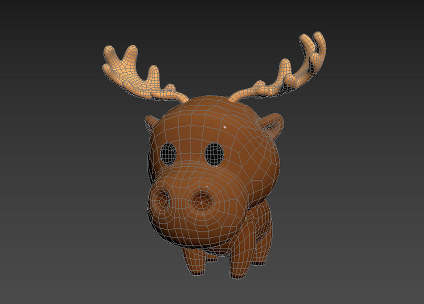 Character045 Moose 3D model | CGTrader