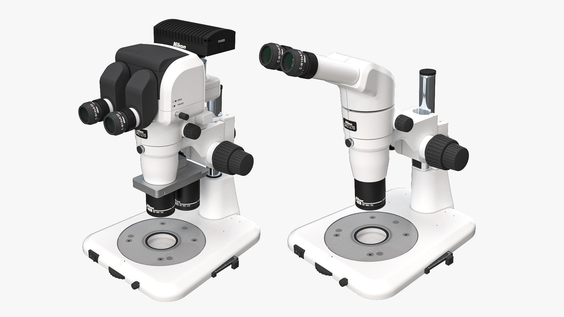 Nikon Stereo Microscopes Collection | CGTrader