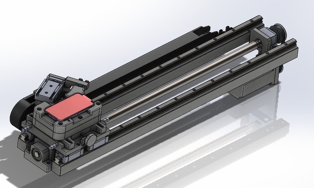 Automatic mobile phone film production line 3D model | CGTrader
