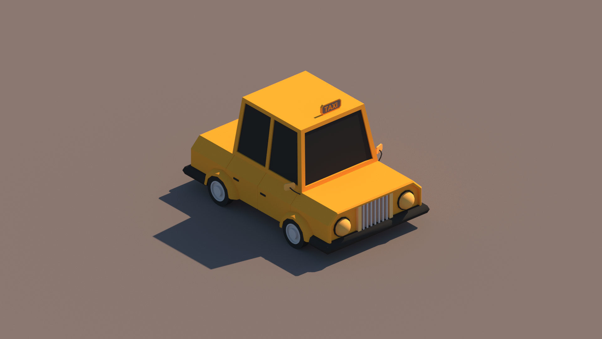 3D model Cartoon Low Poly Cars Package VR / AR / low-poly | CGTrader