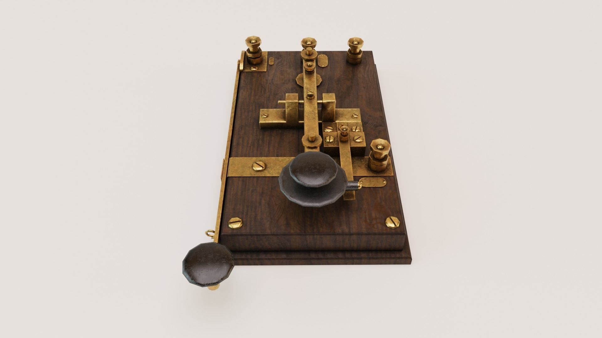 3D model Morse Telegraph VR / AR / low-poly | CGTrader