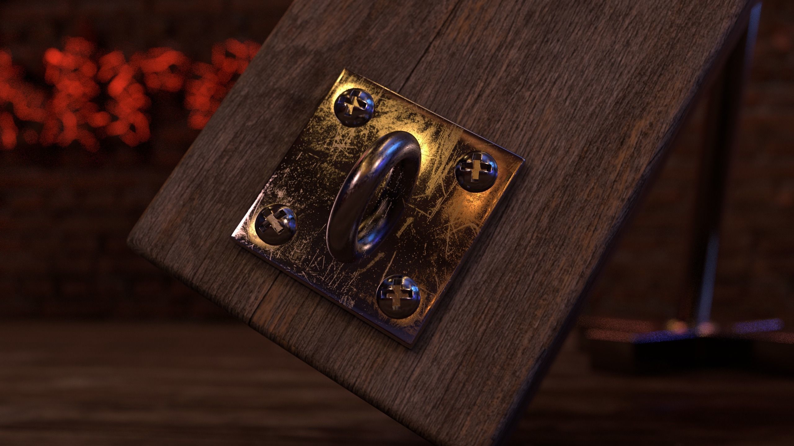 Dungeon Cross 3D Model with 8K Textures for REDSHIFT in C4D 3D model ...