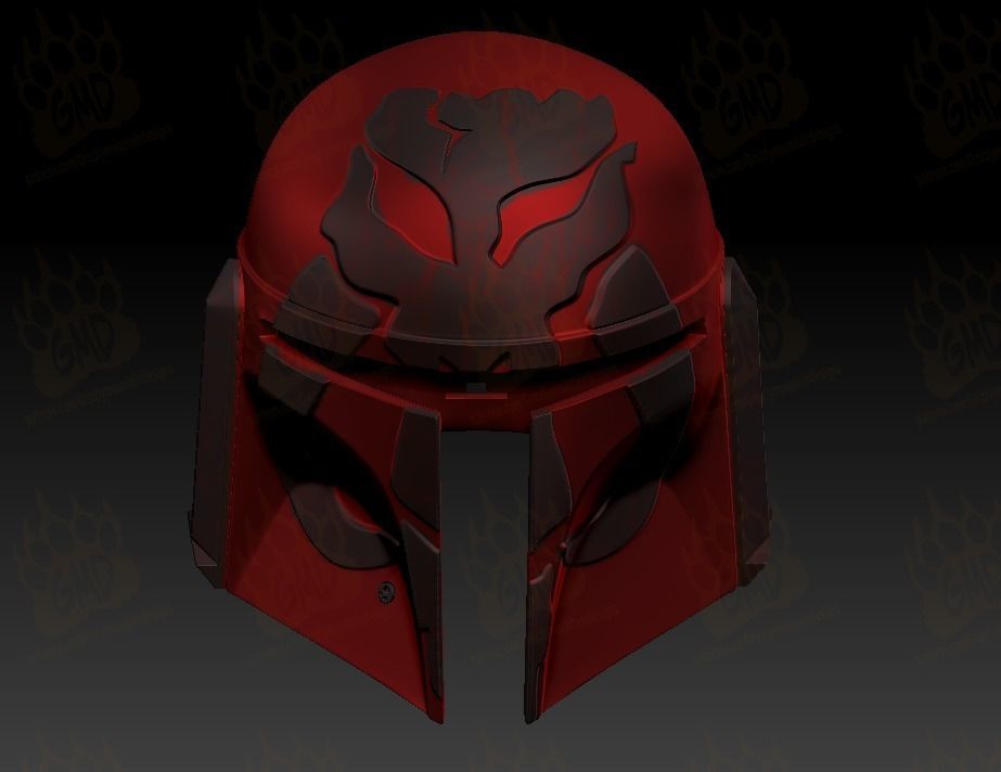 Mythosaur Skull Mandalorian Helmet printing armor helmets 3D model 3D ...