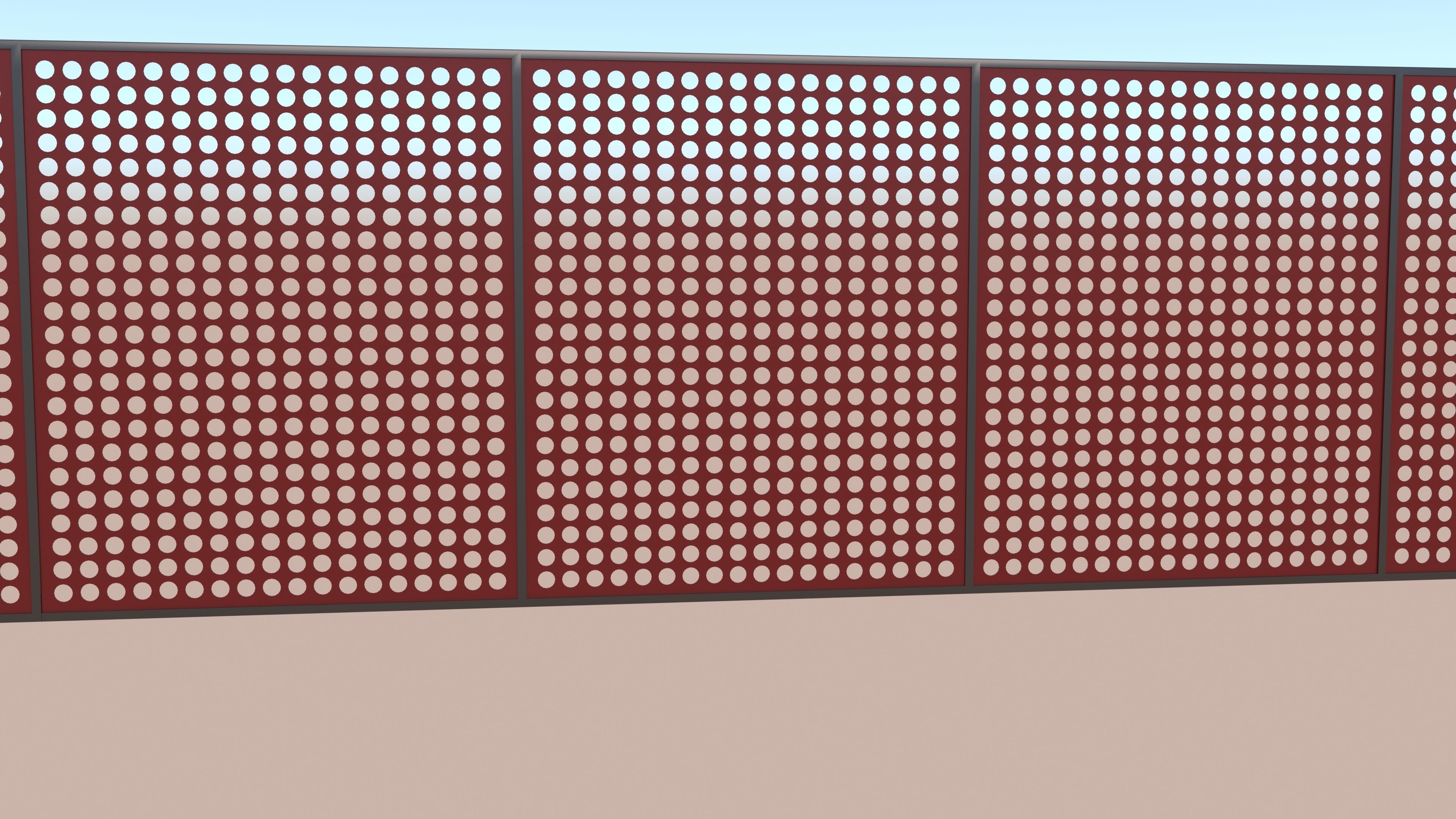 Mesh panel free 3D model | CGTrader