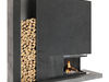 Fireplace modern with logs 3D model | CGTrader