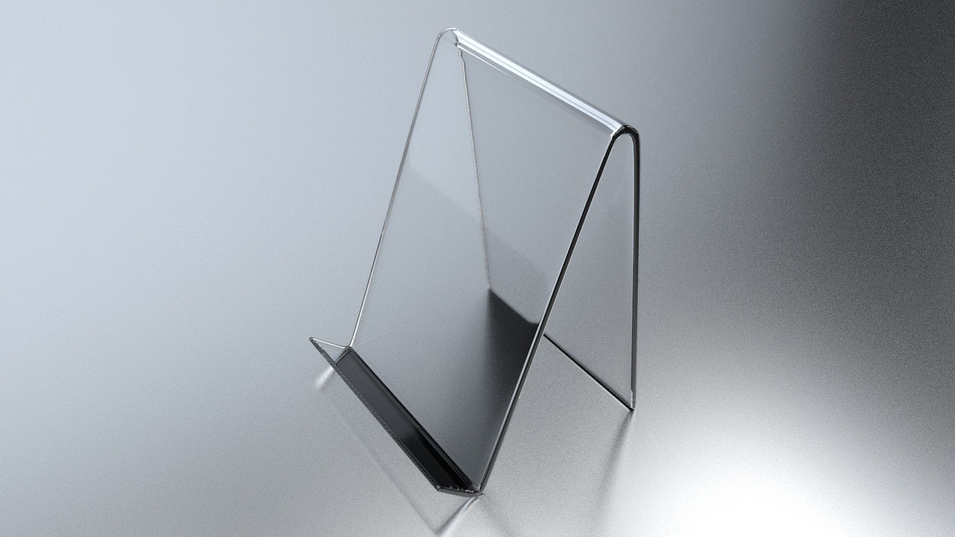 Acrylic Display Stand free 3D model | CGTrader