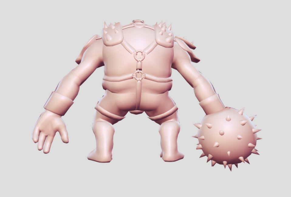 Strong Troll 3D model 3D printable | CGTrader