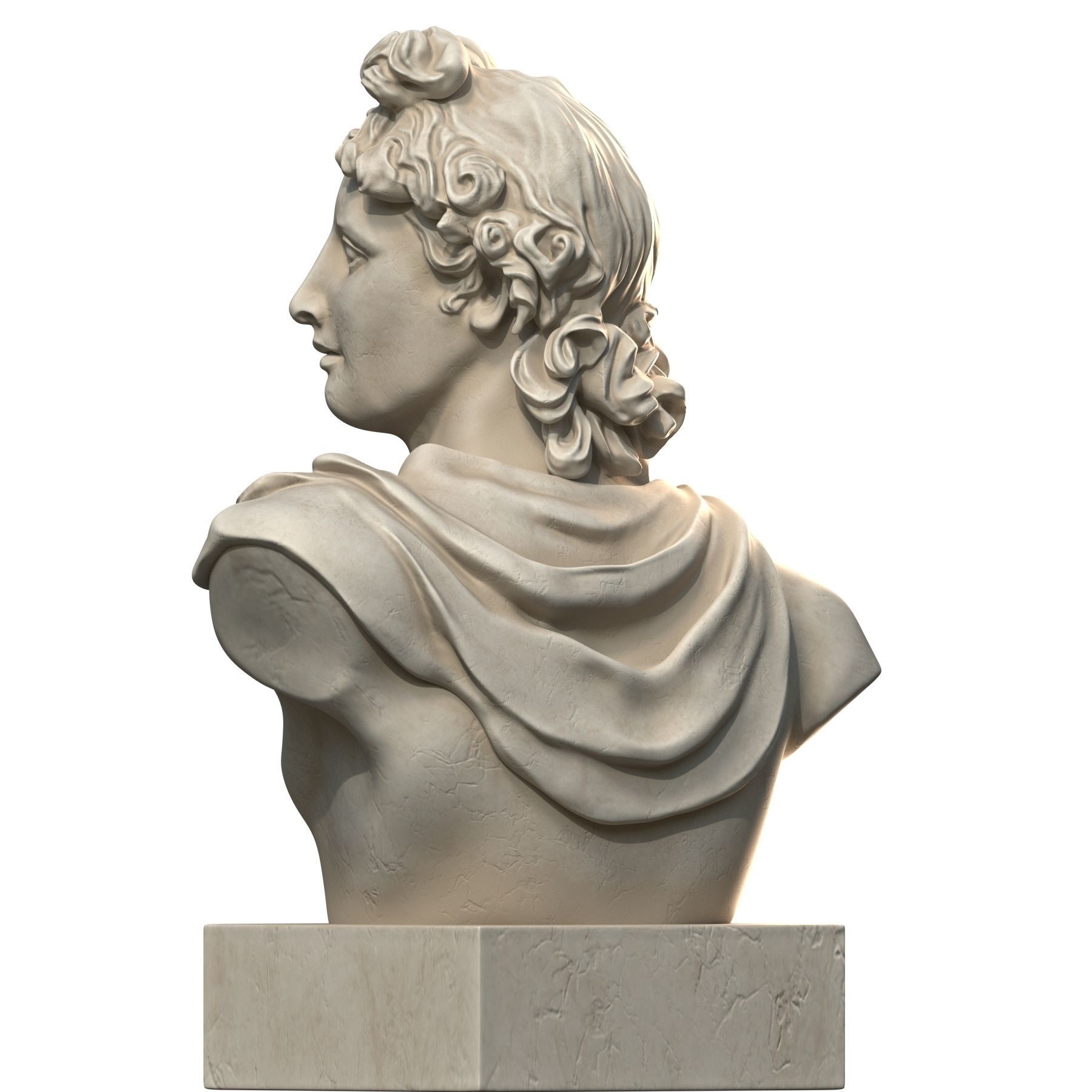Apollo bust 3d print model 3D model 3D printable | CGTrader
