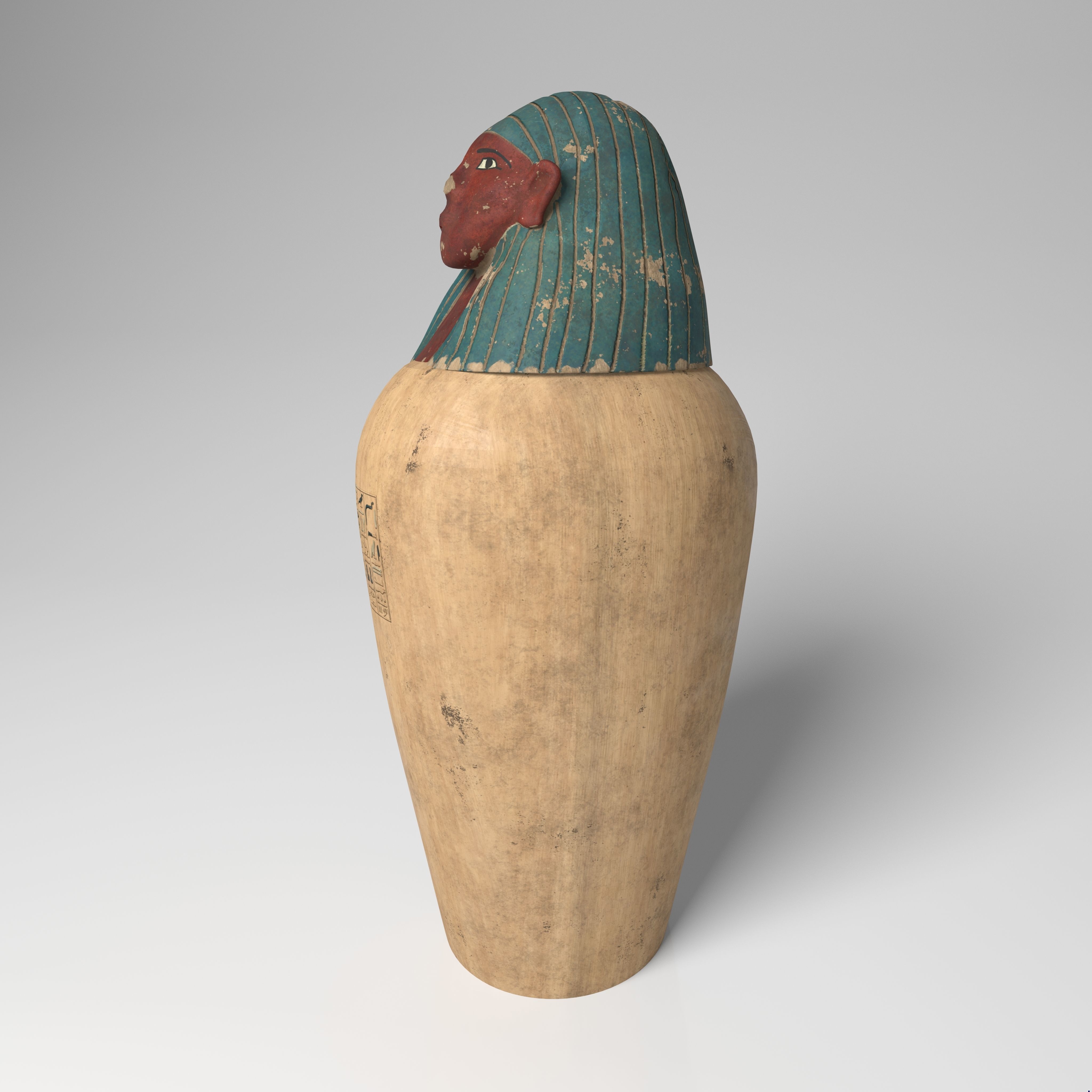 Canopic Jars 3D model | CGTrader