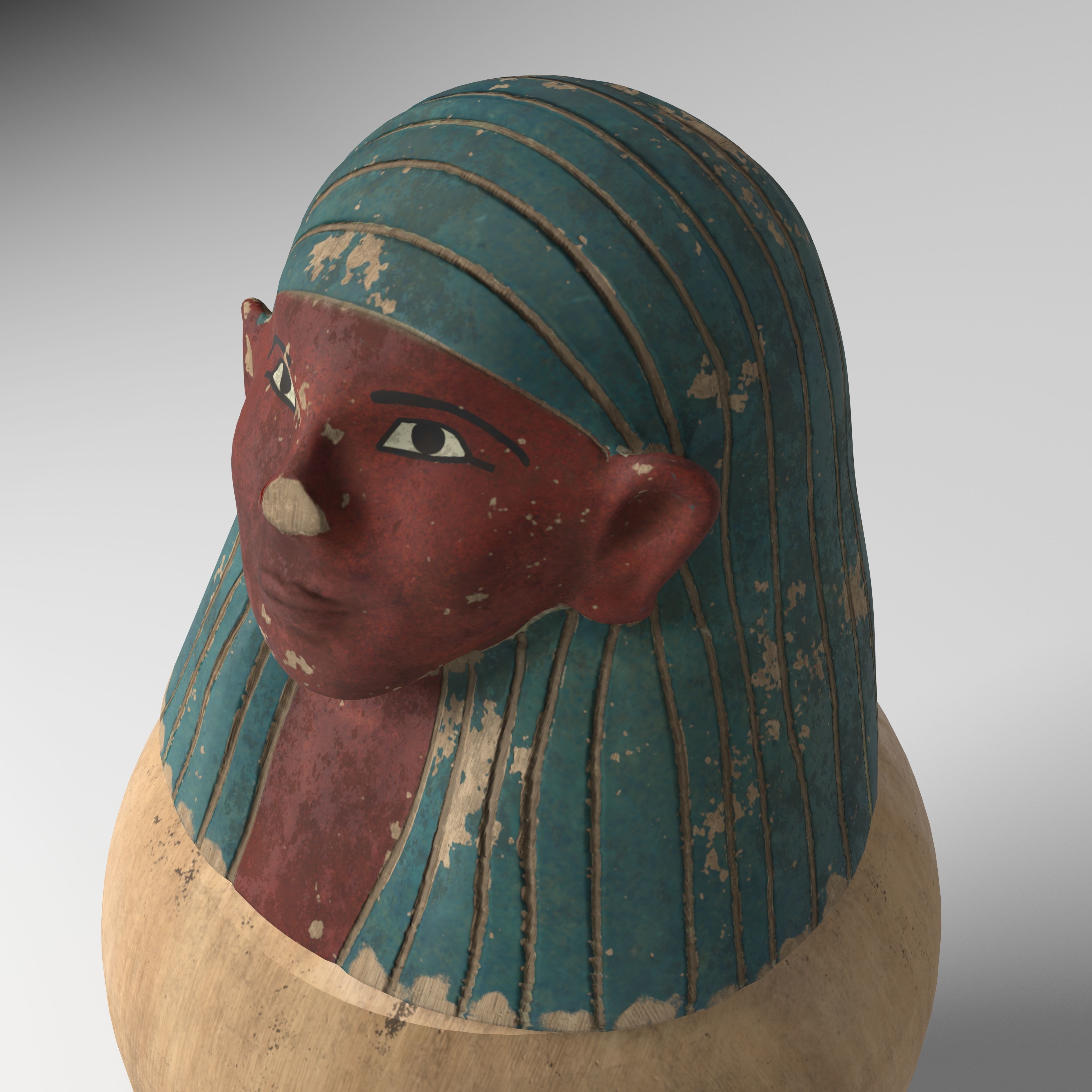 Canopic Jars 3D model | CGTrader