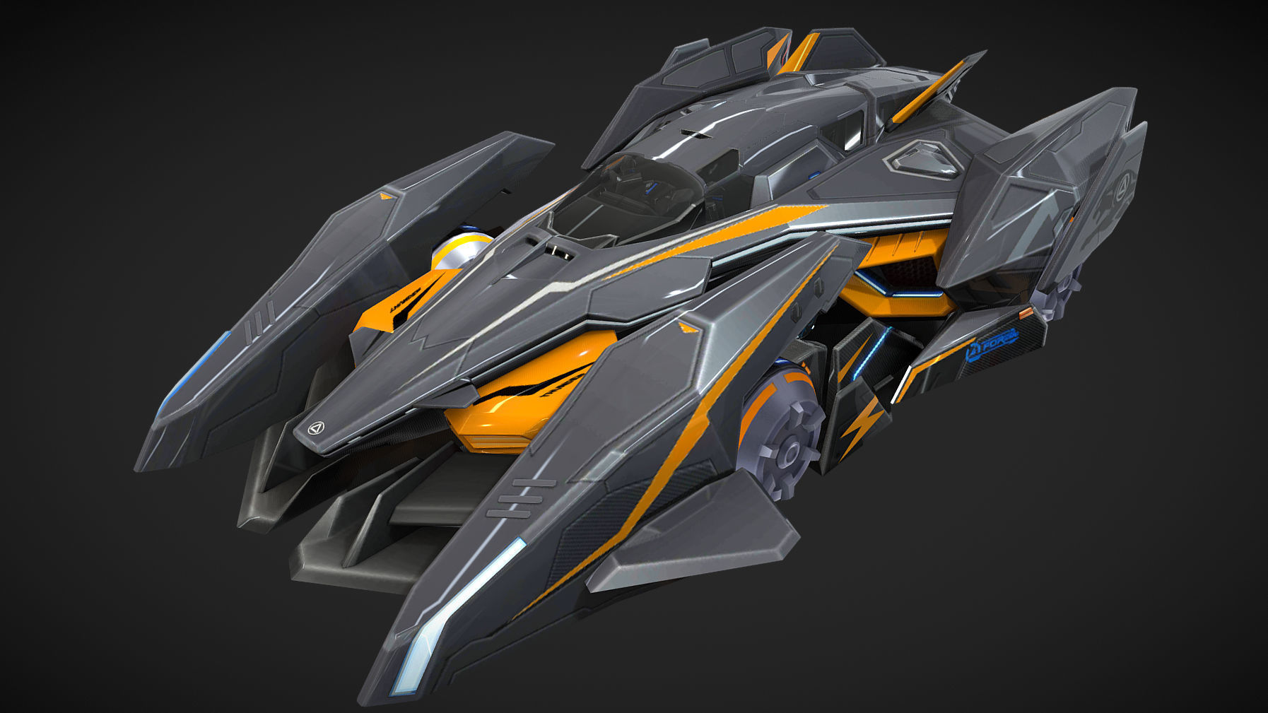 Sirius Race Car 3d Model 3D model | CGTrader